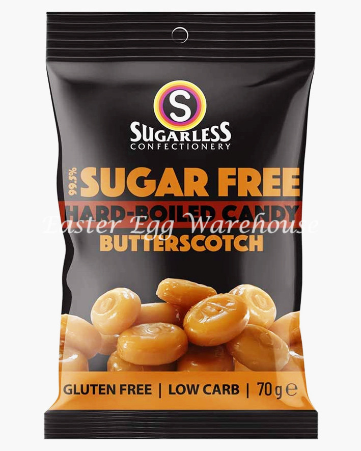Sugarless Sugar Free Hard-Boiled Butterscotch 70g