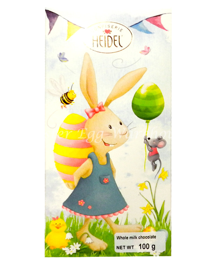 Heidel Choc Greetings Bar 100g - Easter Egg Warehouse
