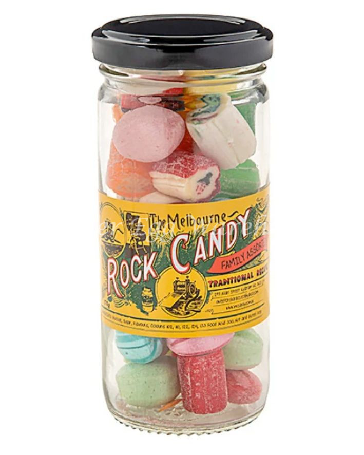 The Melbourne Rock Candy Family Assorted 170g - Easter Egg Warehouse